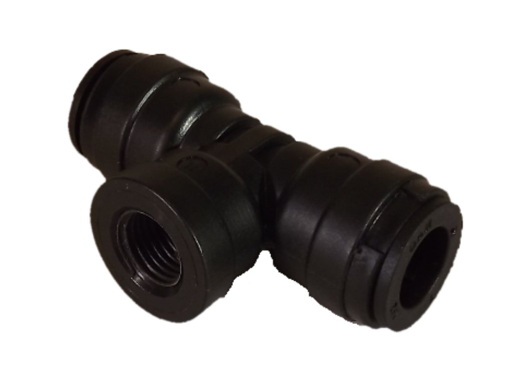 1/2 x 1/2 Tee w/1/4 female thread – Tucker® USA
