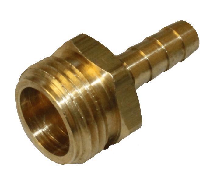 3/8 barb x 3/4 male GHT – Tucker® USA